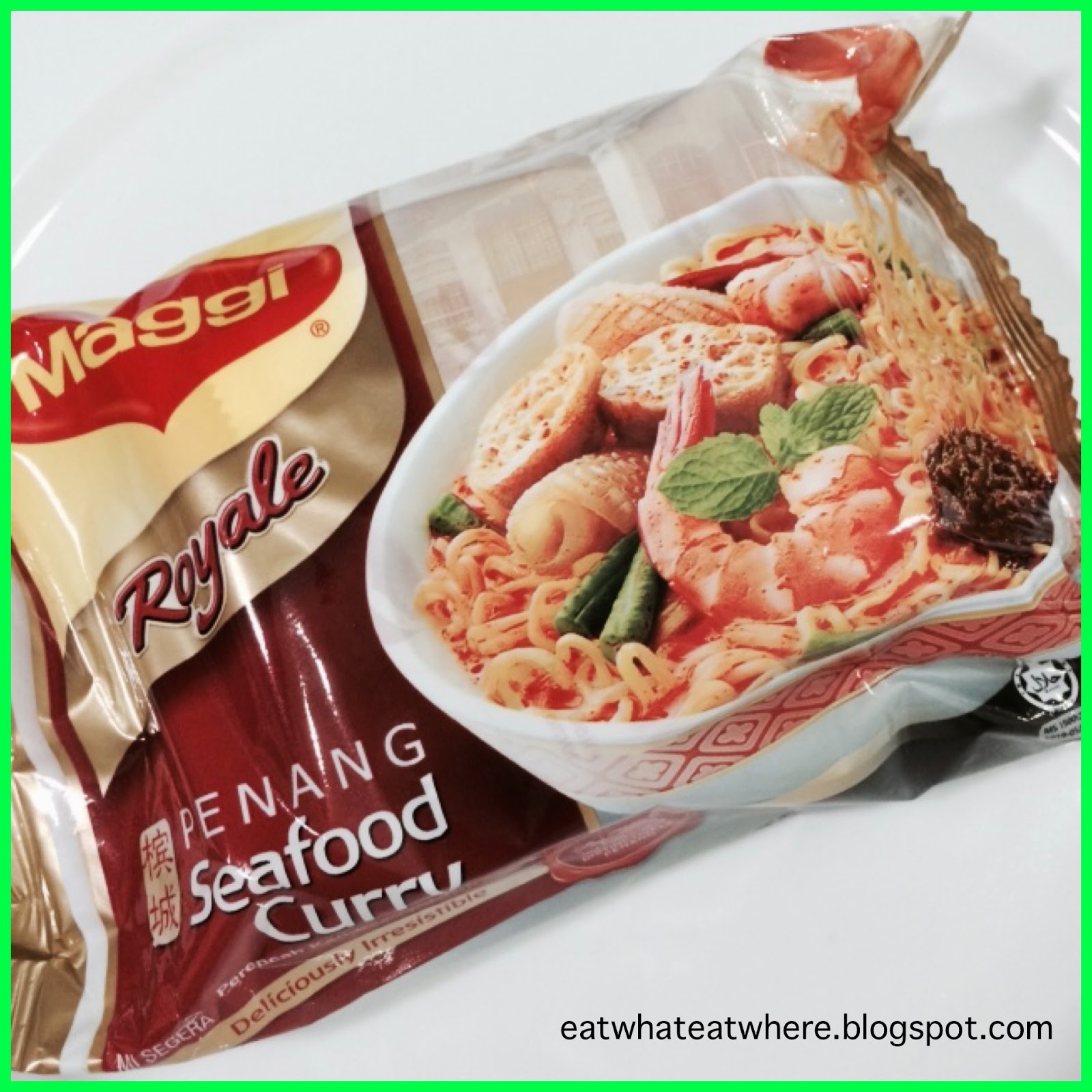 Eat what, Eat where?: #ewew makes Penang Seafood Curry (the Maggi way)